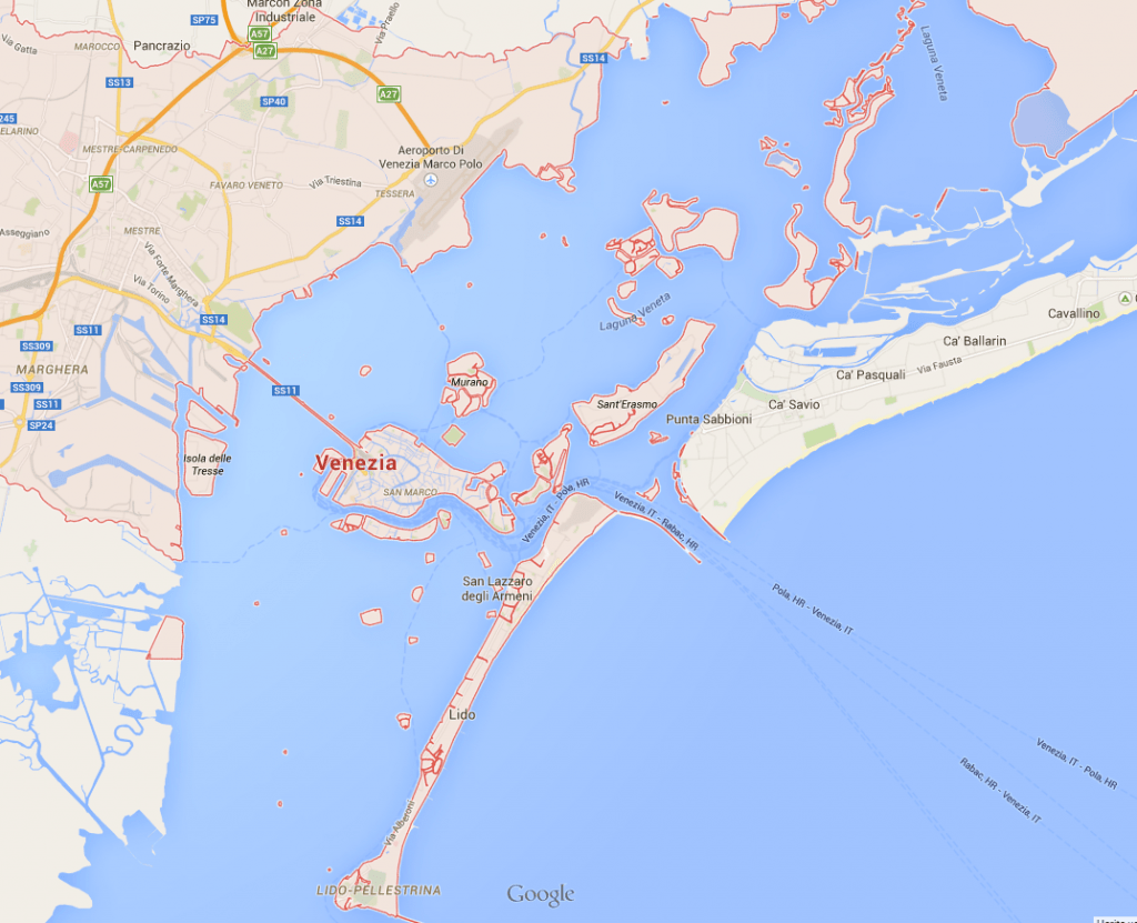 Karnaval zamanı Venedik